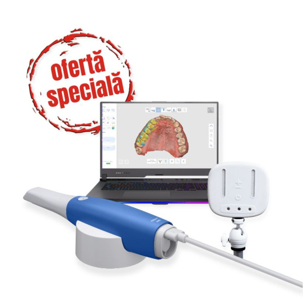 Pachet scanner intraoral Medoit i600, scanner facial OBI și laptop High ...
